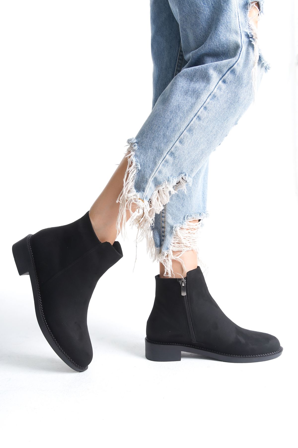 Kadın Perry Klasik Düz Kısa Bilek Bot - zaten.com