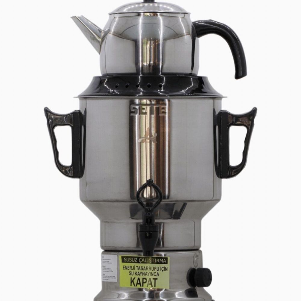 Armağan Çelik Semaver Armağan 60 Bardak Elektrikli - zaten.com